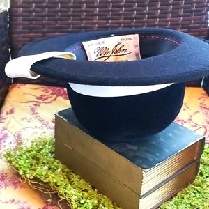 Vintage | Accessories | 6s Mr John Famous Hatmaker Classic Wool Bowler ...